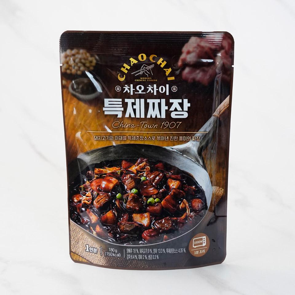 차오차이 특제짜장 180g 배민 장보기∙쇼핑