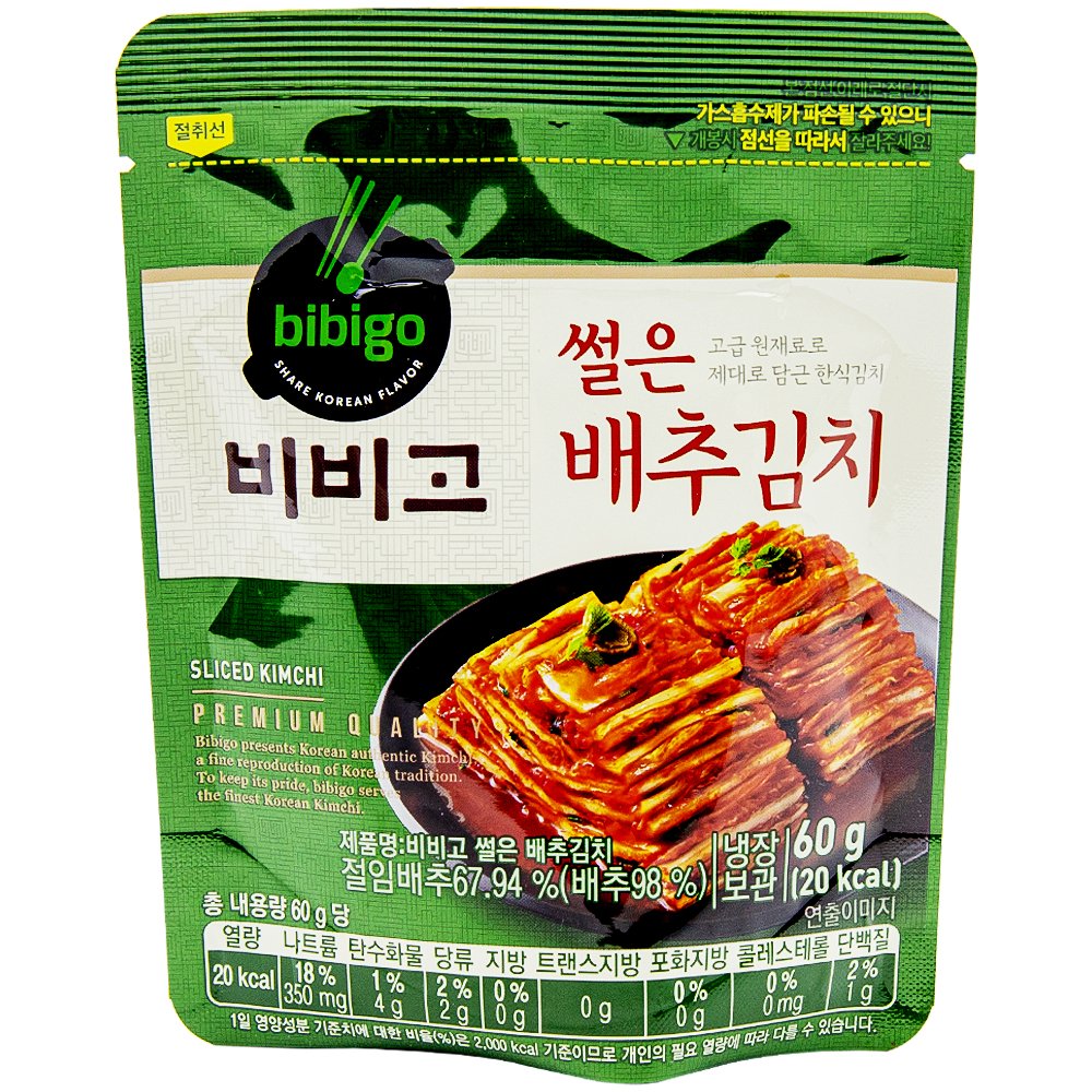Cj하선정썰은김치60g 배민 장보기∙쇼핑