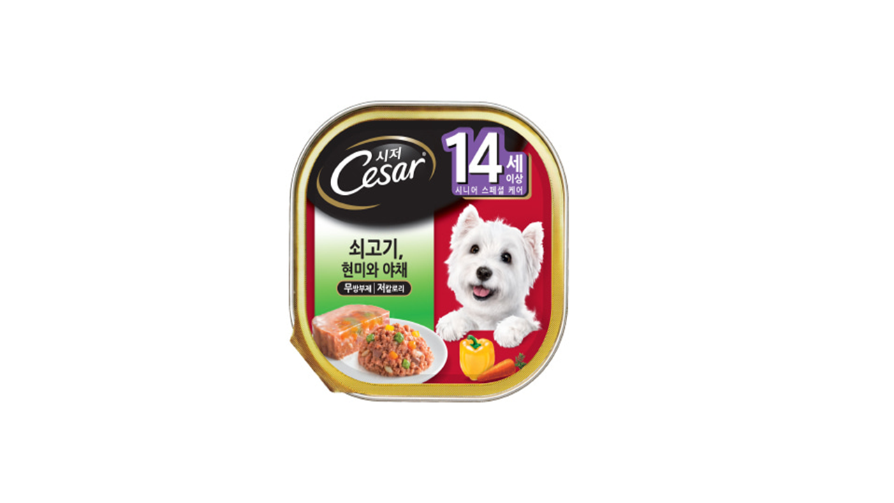 시저 14세이상 쇠고기현미와 야채 배민 장보기∙쇼핑