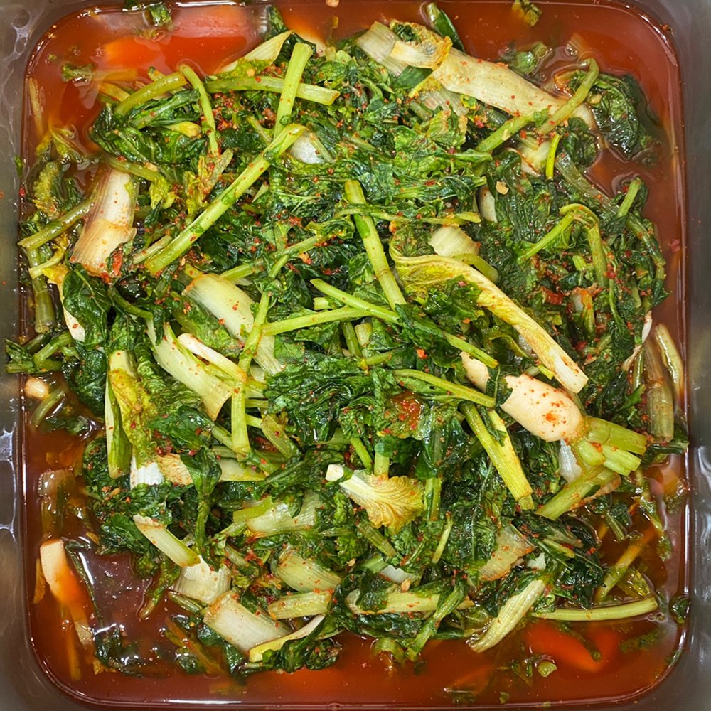 아삭아삭 맛 좋은 열무김치 1kg 신장 성심반찬 배민 장보기∙쇼핑