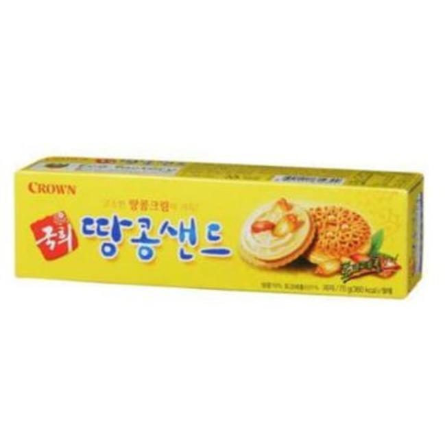 크라운국희땅콩샌드1200 배민 장보기∙쇼핑