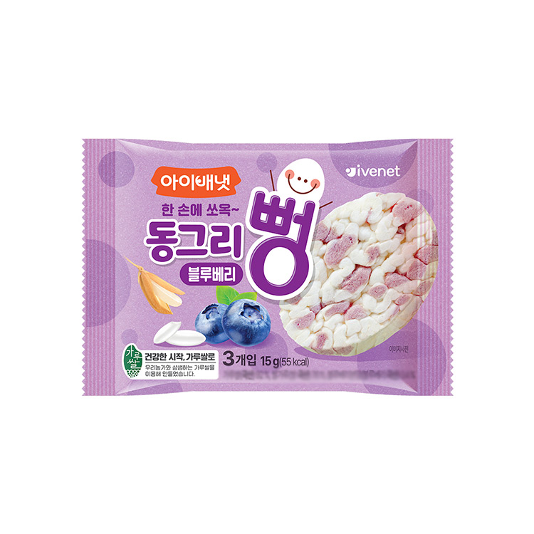 아이배냇동그리뻥블루베리 D2 배민 장보기∙쇼핑