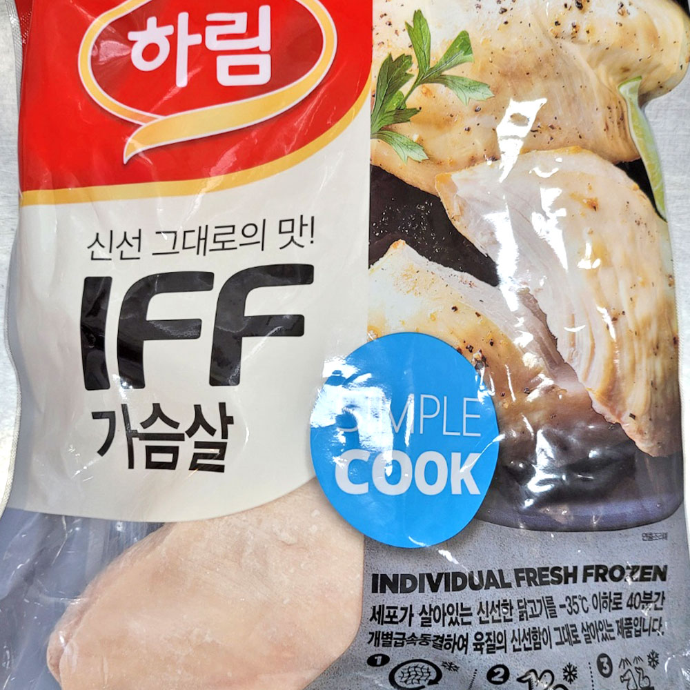 담백한 냉동 닭가슴살 1봉 오색 시장닭집젓갈 배민 장보기∙쇼핑
