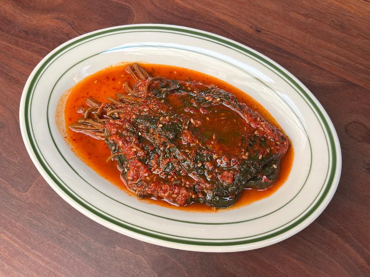 밥도둑 양념깻잎찜 1팩 배민 장보기∙쇼핑