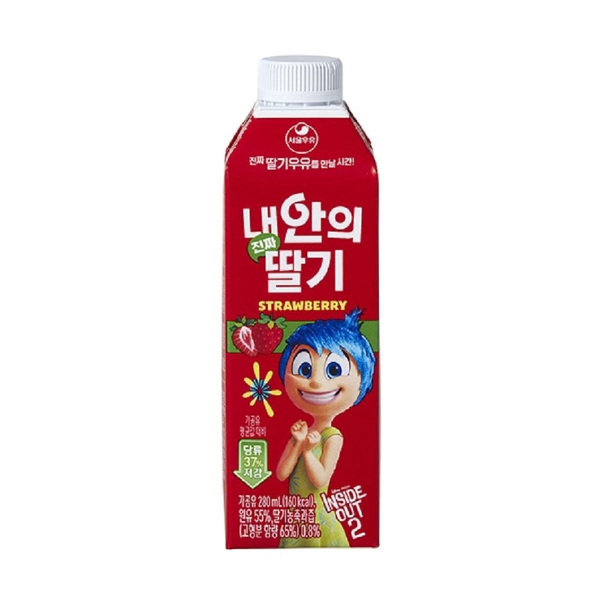 서울 내안의 진짜딸기 280ml 배민 장보기∙쇼핑