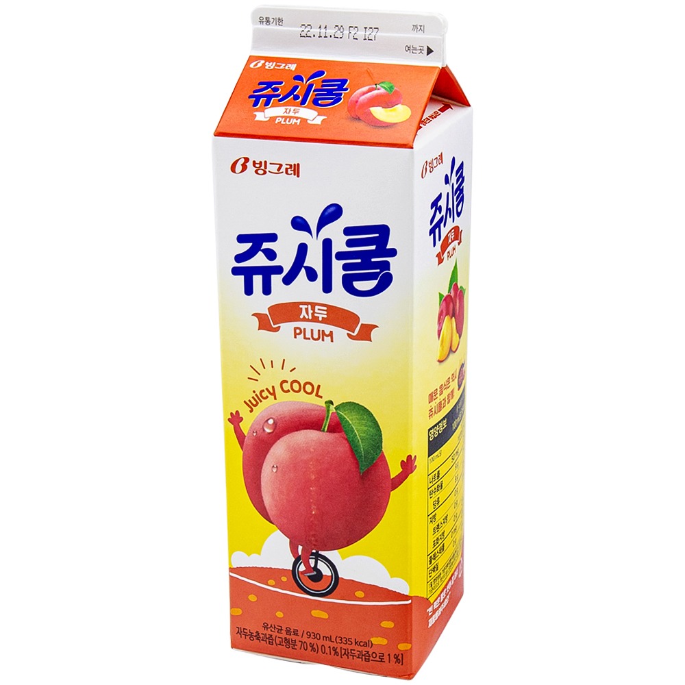 빙그레쥬시쿨자두930ml 배민 장보기∙쇼핑