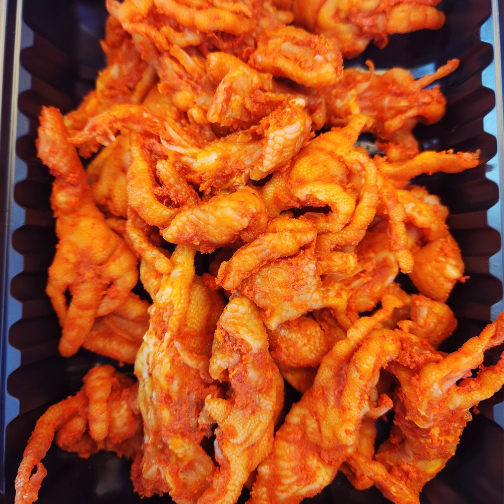 먹기 편한 무뼈 양념닭발 250g 화곡 칠복닭강정 배민 장보기∙쇼핑