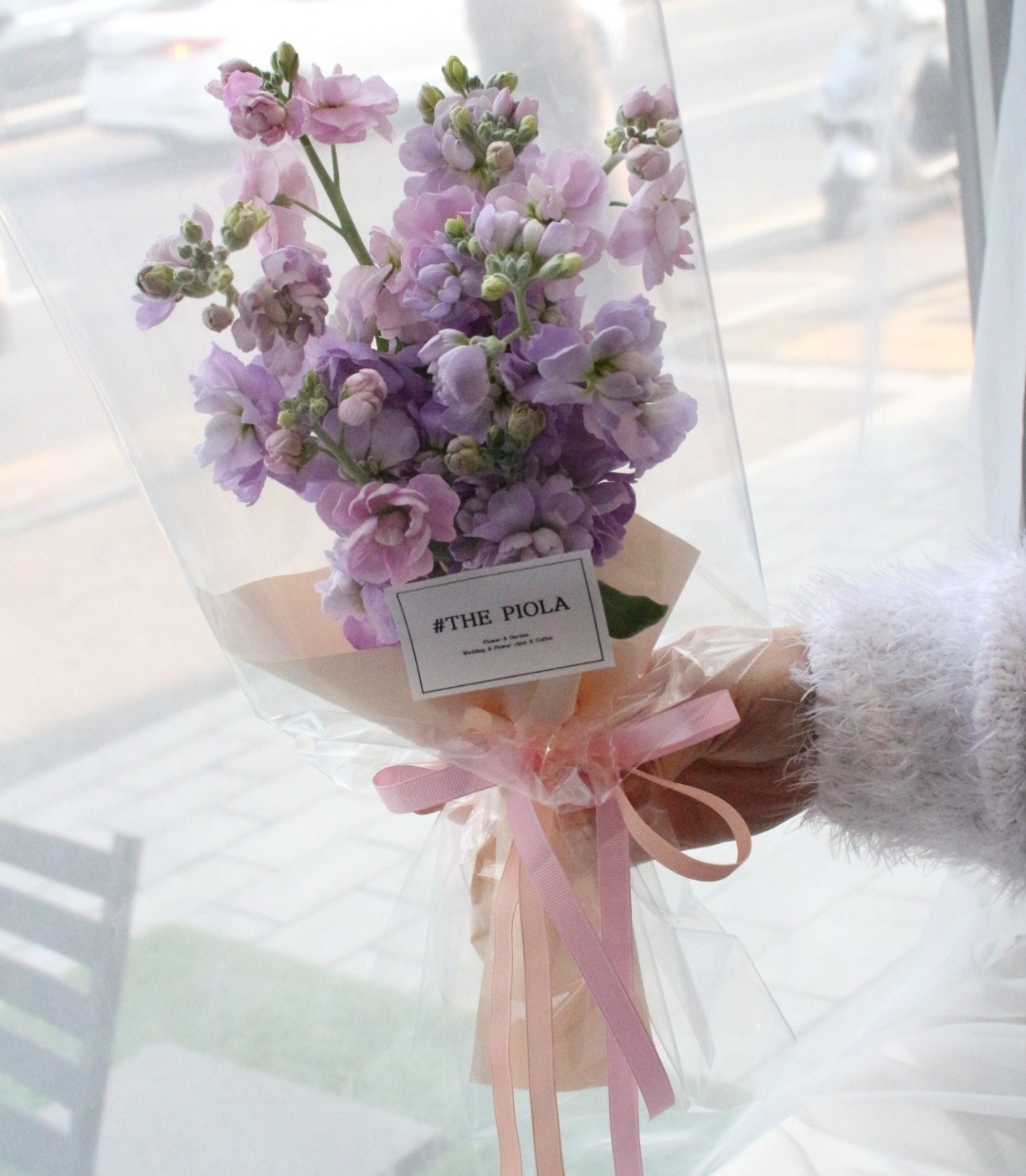 향기좋은 꽃 스토크 꽃다발 배민 장보기∙쇼핑