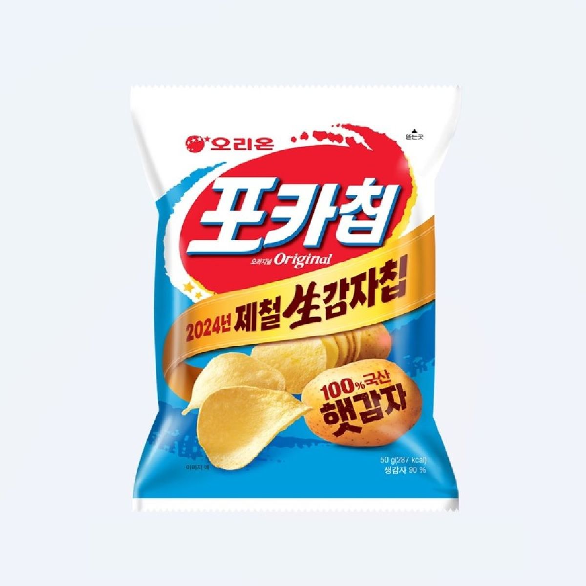 오리온 포카칩 오리지널 50g 배민 장보기∙쇼핑