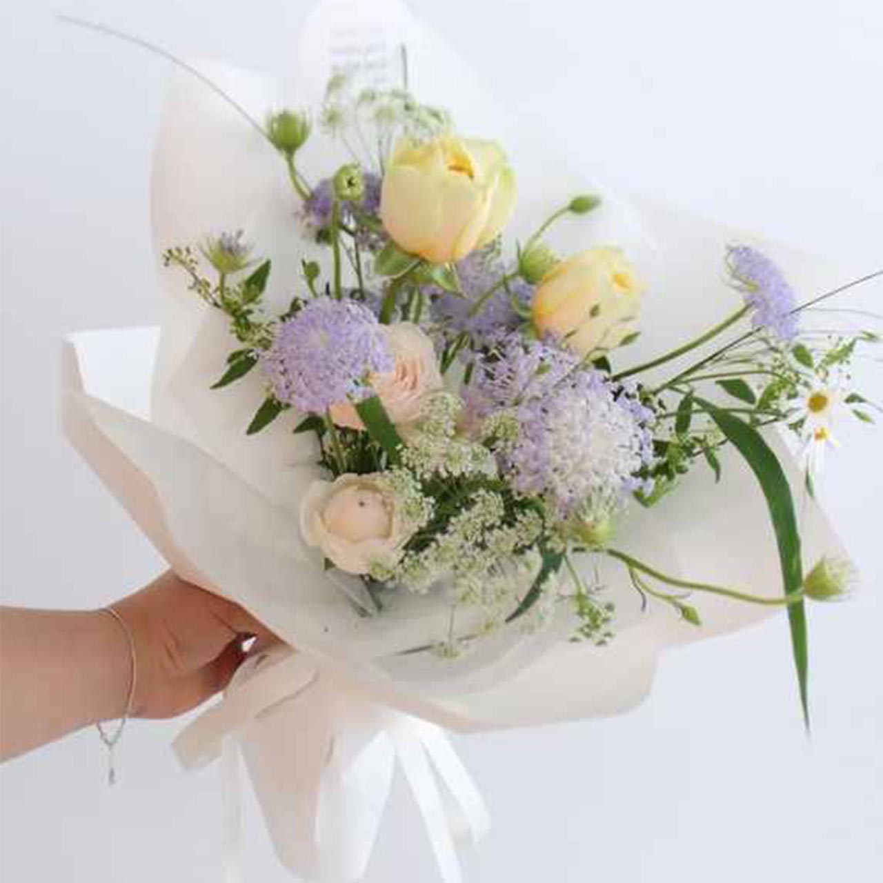 S사이즈 꽃다발 커스텀 배민 장보기∙쇼핑