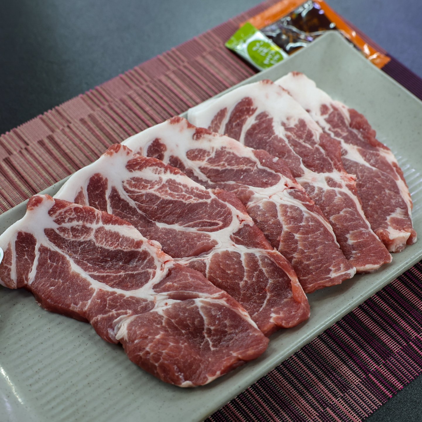 맛좋은 한돈 목살 400g 양산남부 양산고기백화점 배민 장보기∙쇼핑