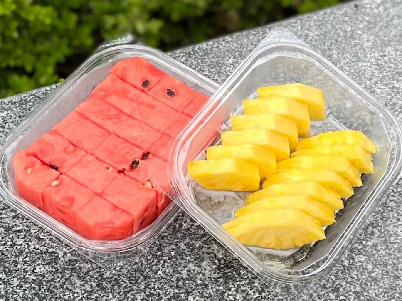 강추 수박 파인애플 세트 컷팅수박 400g파인애플 250g수박 800g파인애플 500g 배민 장보기∙쇼핑