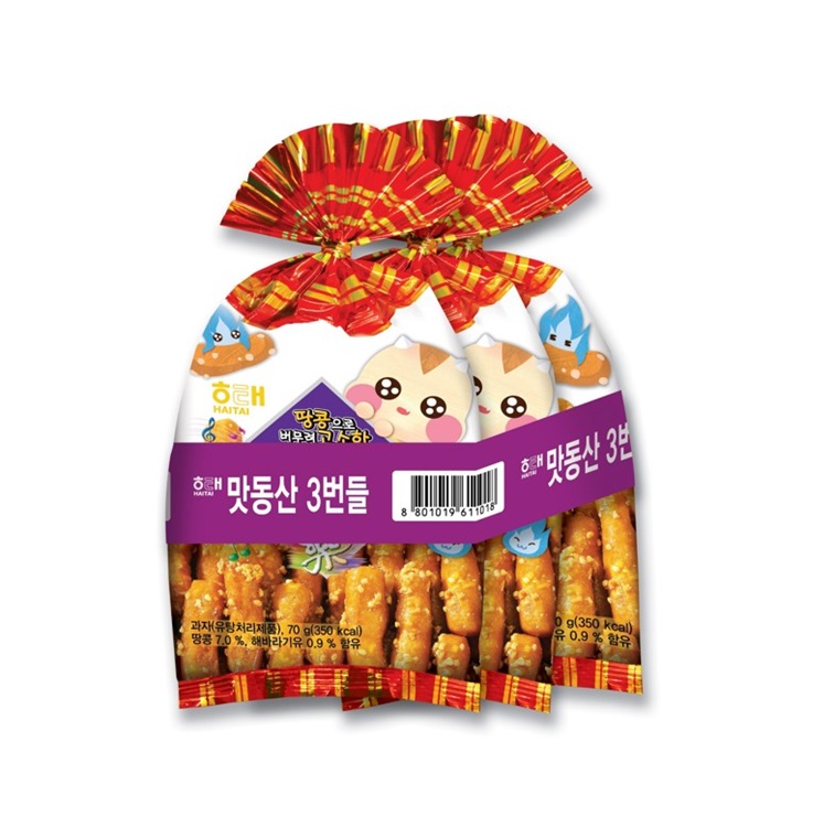 해태)맛동산3번들210g | 배민 장보기∙쇼핑