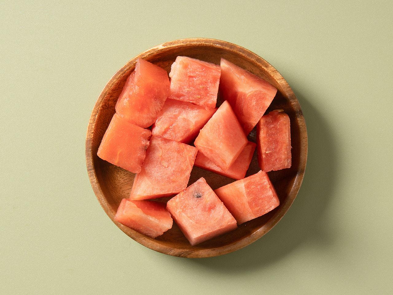 바로먹는 고당도 컷팅 수박 1팩 1kg 배민 장보기∙쇼핑