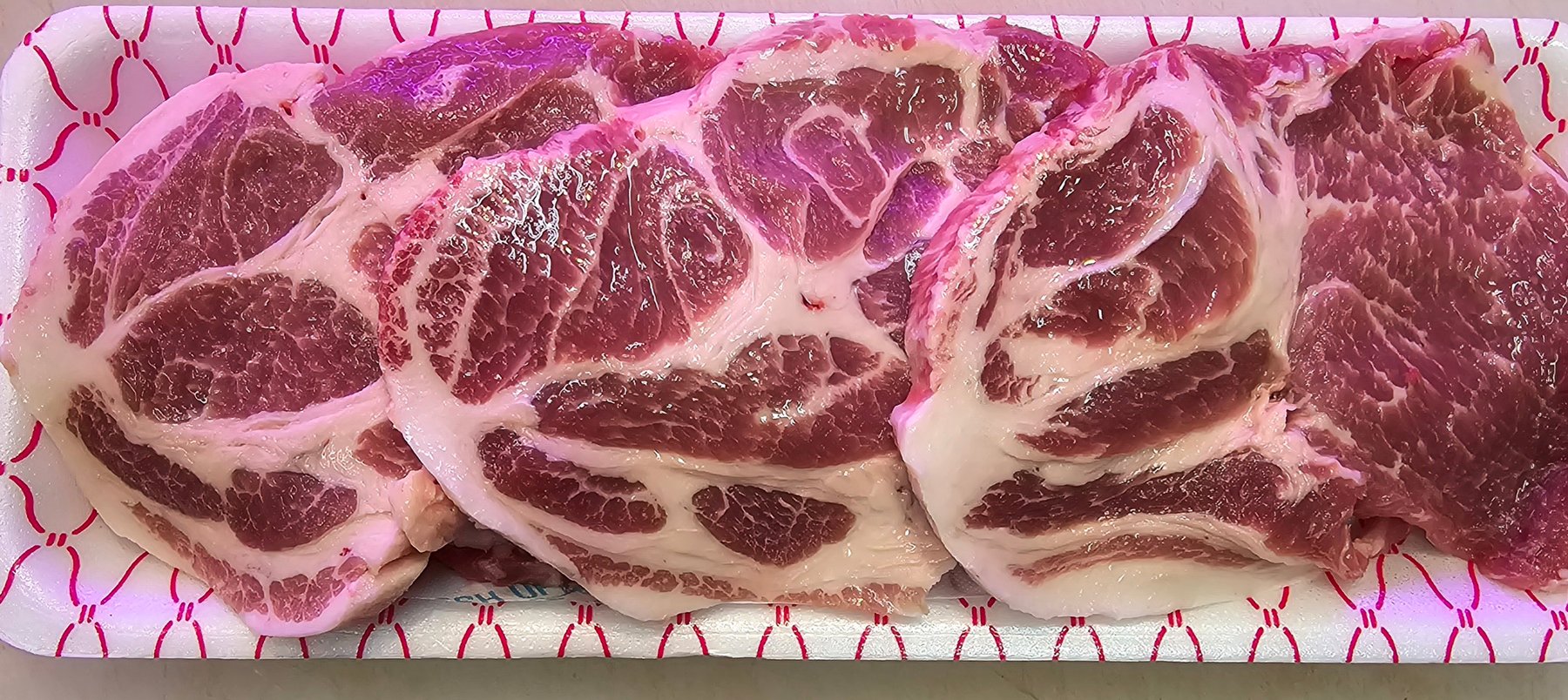 한돈암돼지 생목살 구이 100g 수육 100g 배민 장보기∙쇼핑