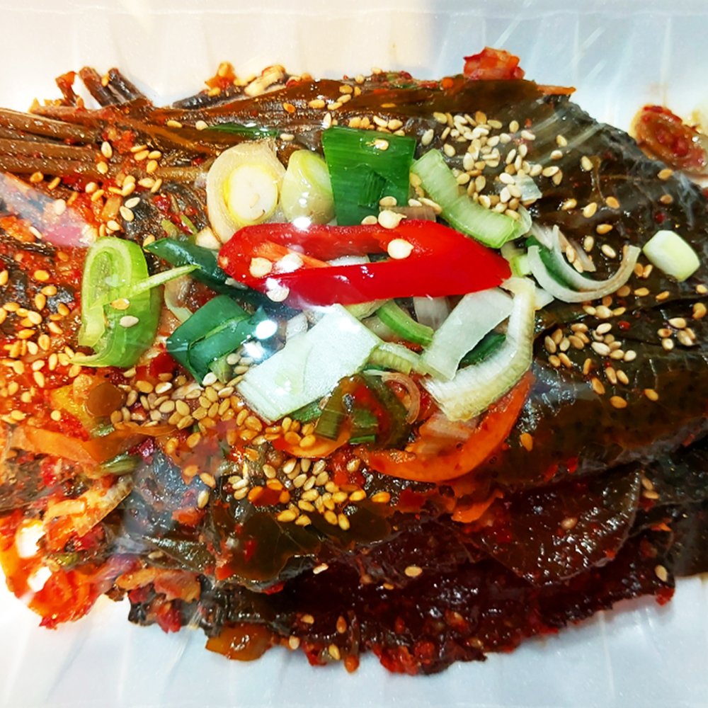 입맛 도는 찐깻잎 300g 중동 서가네반찬 배민 장보기∙쇼핑