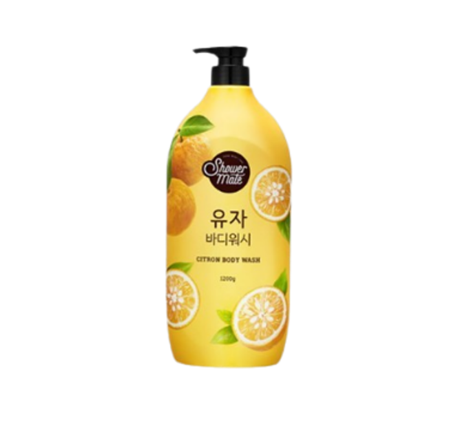 애경 샤워메이트 유자 바디워시 1200ml 배민 장보기∙쇼핑