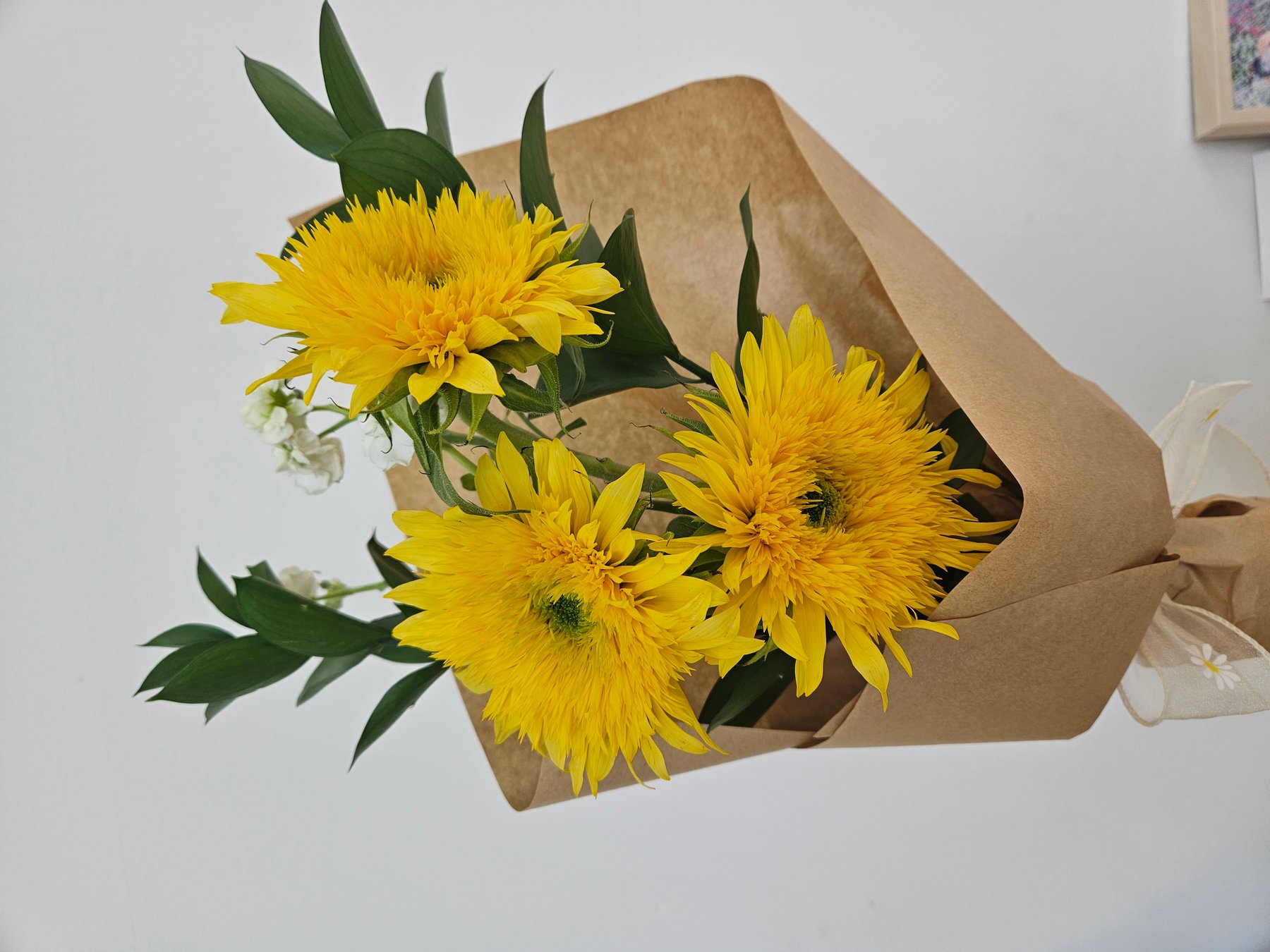 해바라기 꽃다발 S 배민 장보기∙쇼핑