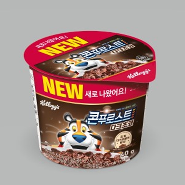 켈로그 콘푸로스트 다크초코 컵시리얼 40g 배민 장보기∙쇼핑
