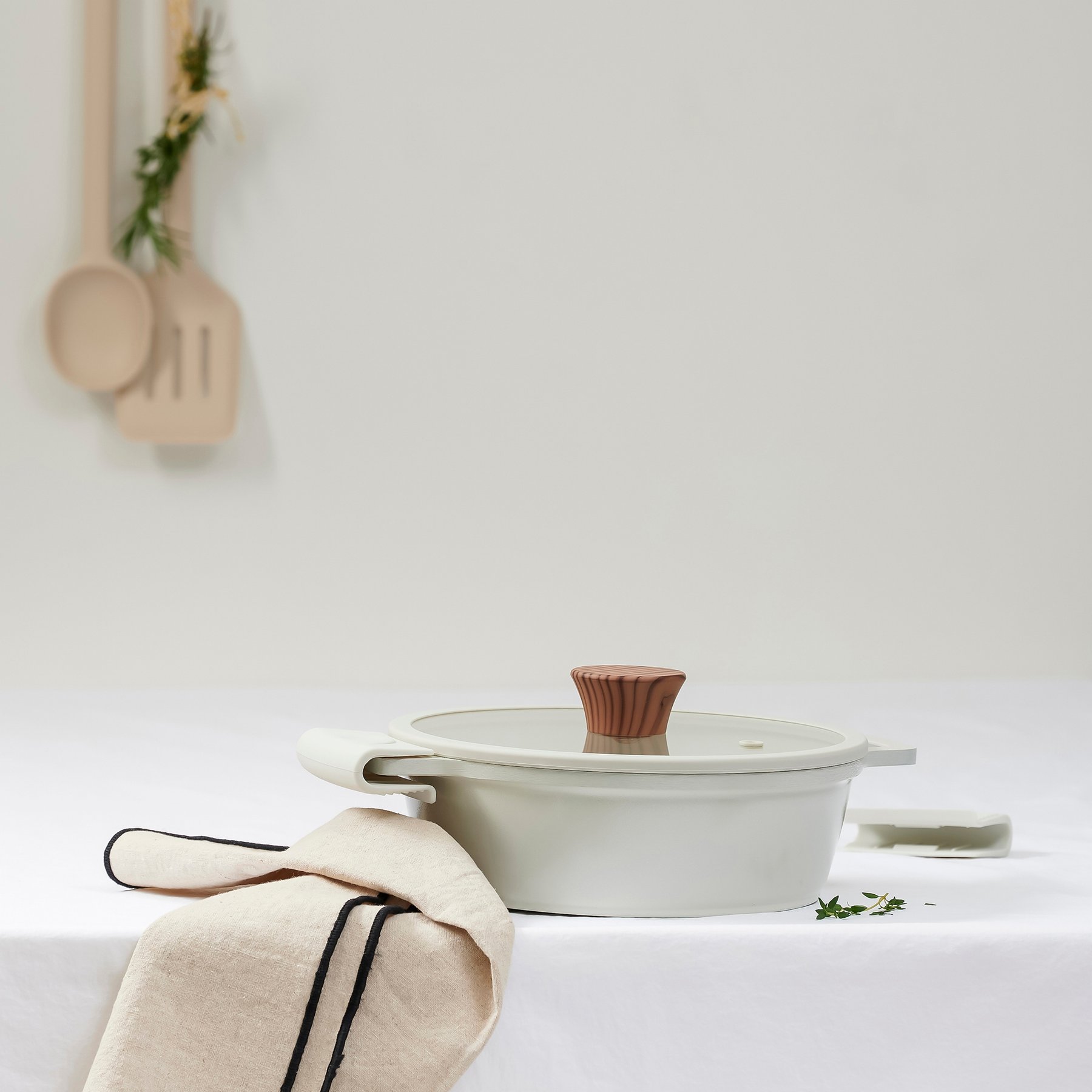 Jaju자주 인덕션 겸용 항균처리 세라믹 코팅 전골냄비20cm 배민 장보기∙쇼핑