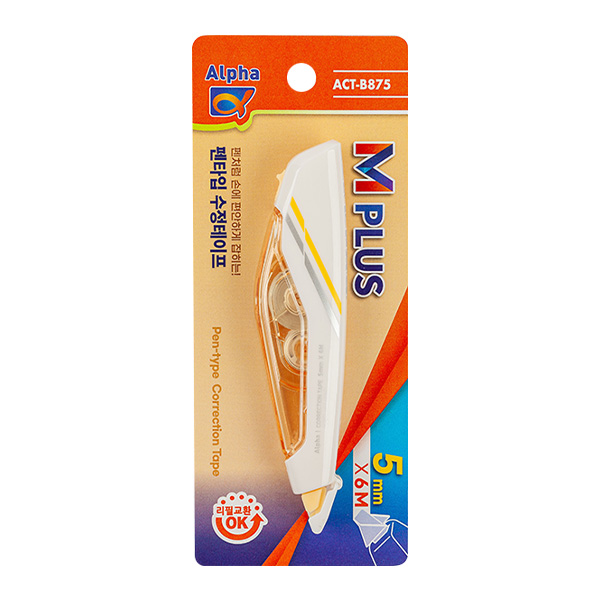 수정테이프펜타입ac B8755mm6m개1code 2400780 배민 장보기∙쇼핑