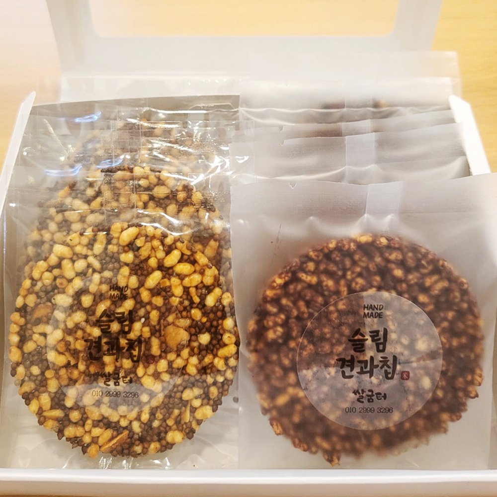 고소한 슬림견과칩 10개 양산번영회 쌀굼터 배민 장보기∙쇼핑