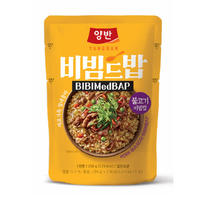 동원 양반 비빔드밥 불고기 250g 파우치 배민 장보기∙쇼핑