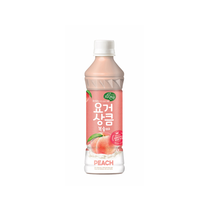 자연은 요거 상큼복숭아340ml 배민 장보기∙쇼핑
