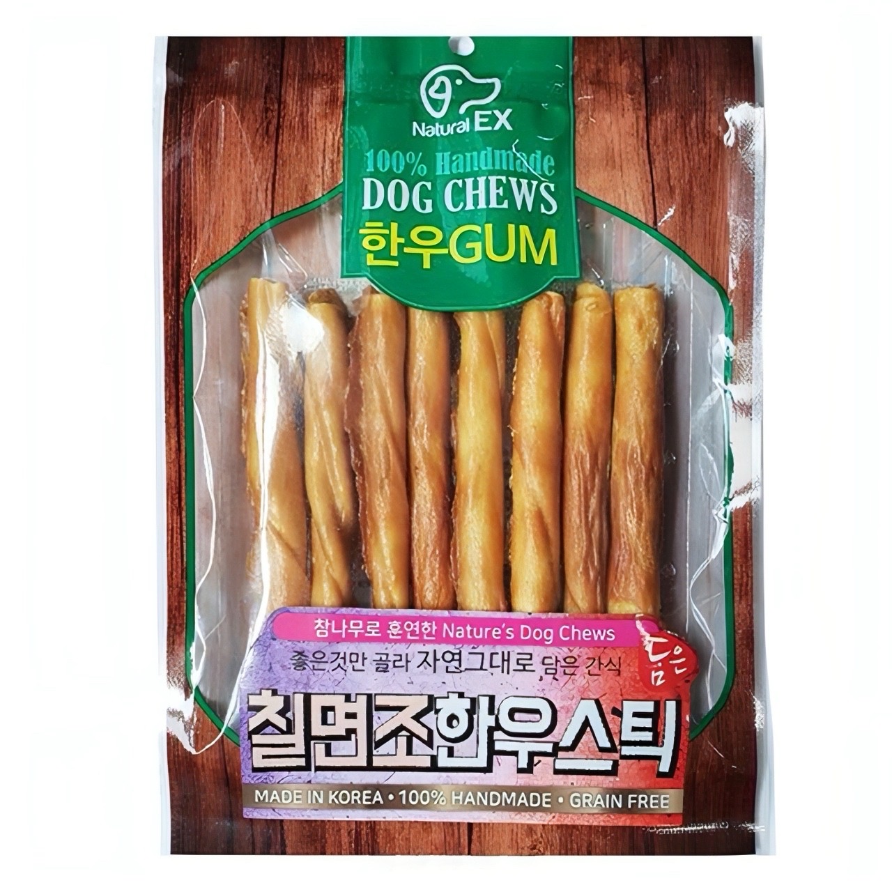 네츄럴ex 칠면조 한우스틱 1팩 배민 장보기∙쇼핑