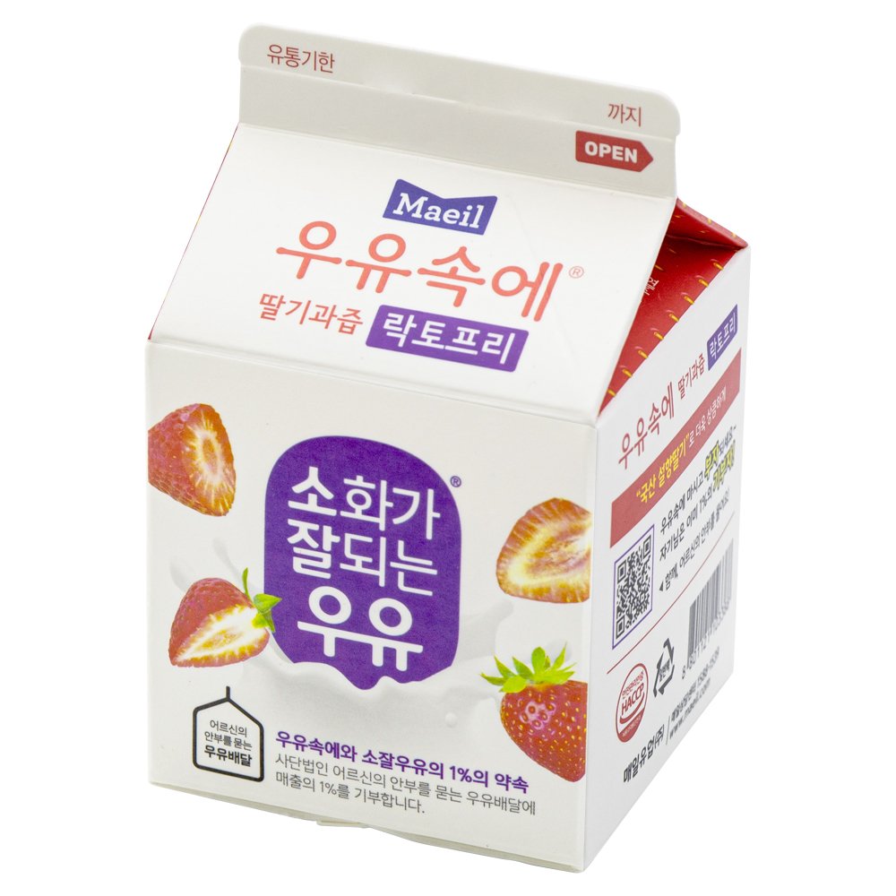 매일우유속에딸기300ml 배민 장보기∙쇼핑