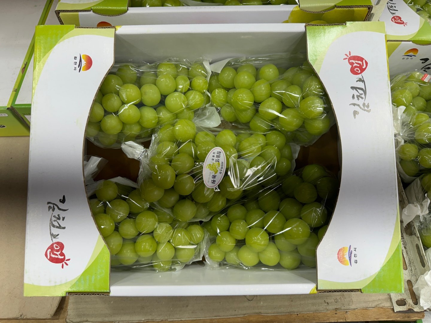 고당도 샤인머스켓 4kg 1box 배민 장보기∙쇼핑