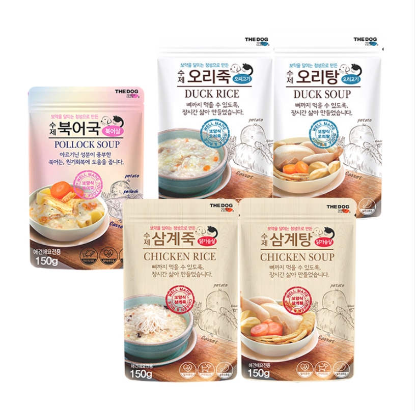 더독 수제 보양식 150g 배민 장보기∙쇼핑