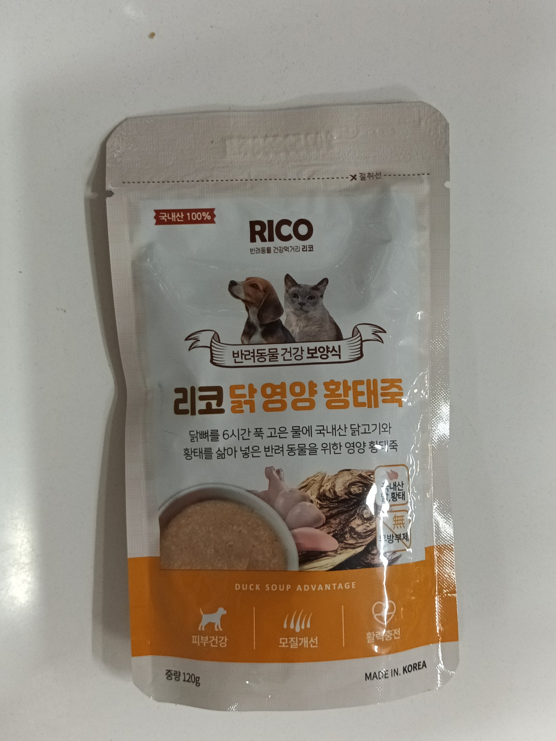 리코 영양 닭황태죽120g 배민 장보기∙쇼핑