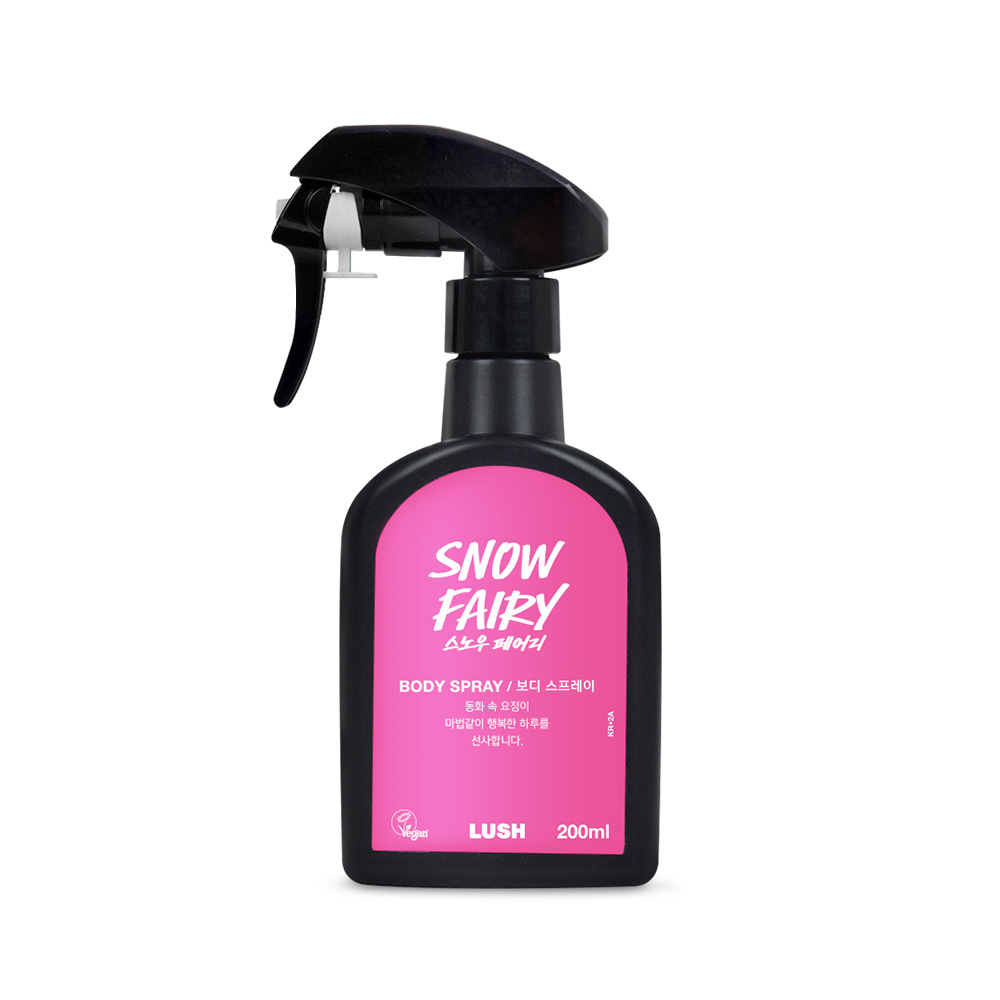 러쉬limited 스노우 페어리 200ml 바디 스프레이 배민 장보기∙쇼핑