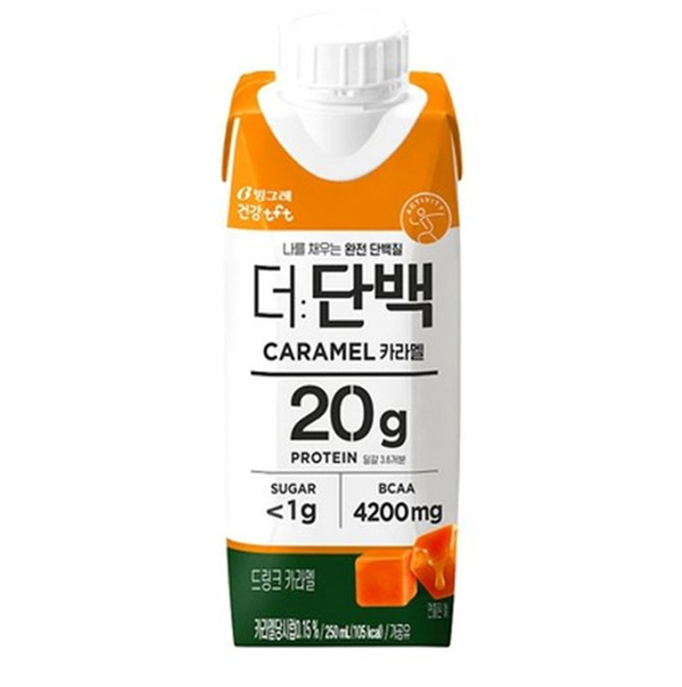 21 빙그레더단백카라멜250ml 배민 장보기∙쇼핑