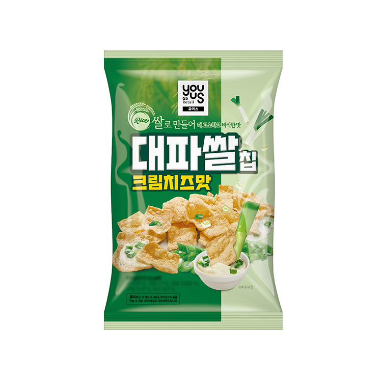 유어스대파쌀칩크림치즈봉지 배민 장보기∙쇼핑