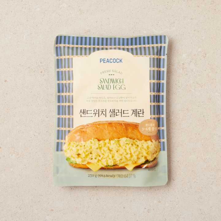 피코크 샌드위치용 샐러드 계란 250g 배민 장보기∙쇼핑
