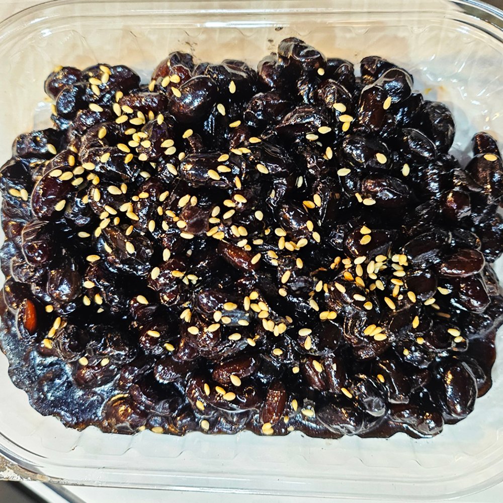 건강반찬 서리태콩장 1팩 화서 승아네반찬 배민 장보기∙쇼핑