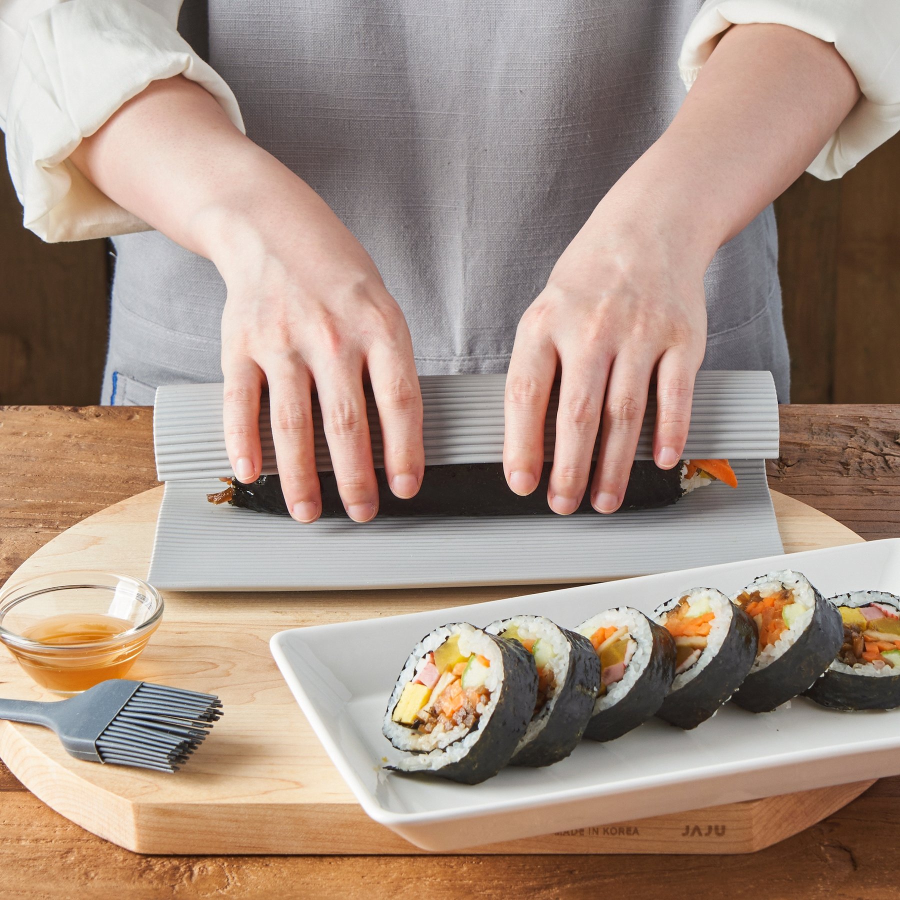 Jaju자주 컬러 김밥말이그레이 배민 장보기∙쇼핑