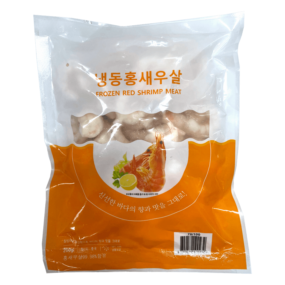 냉동 홍새우살 200g 70 배민 장보기∙쇼핑