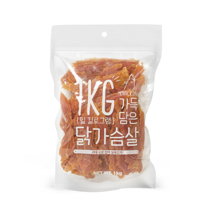 일킬로그램 가득담은 닭가슴살 슬라이스 배민 장보기∙쇼핑