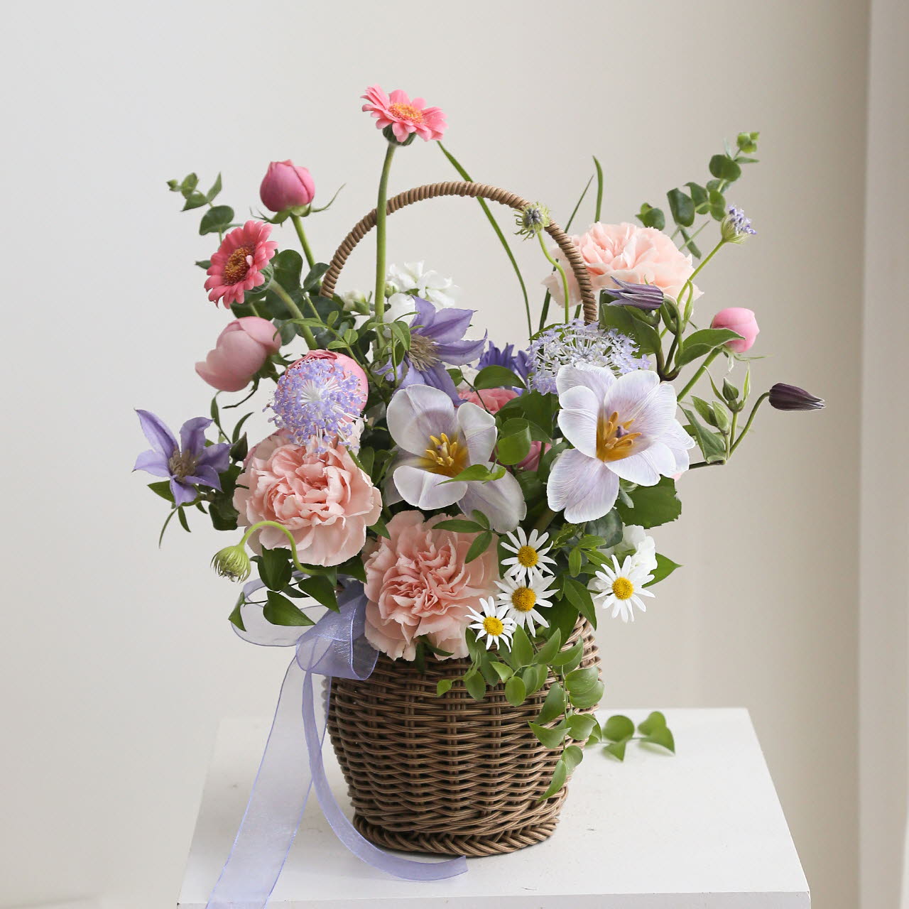 소형 꽃바구니 S 배민 장보기∙쇼핑