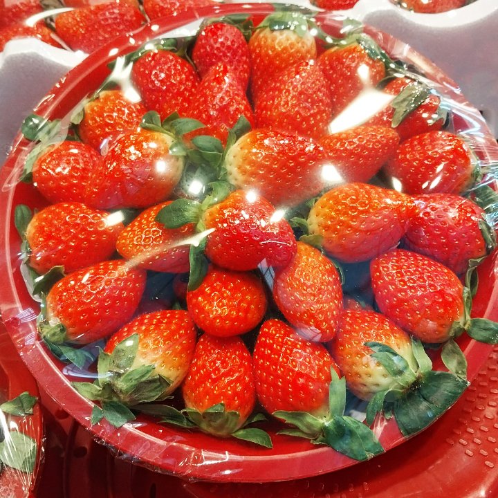 달콤한 다라딸기中 1kg 중동 가은청과 배민 장보기∙쇼핑