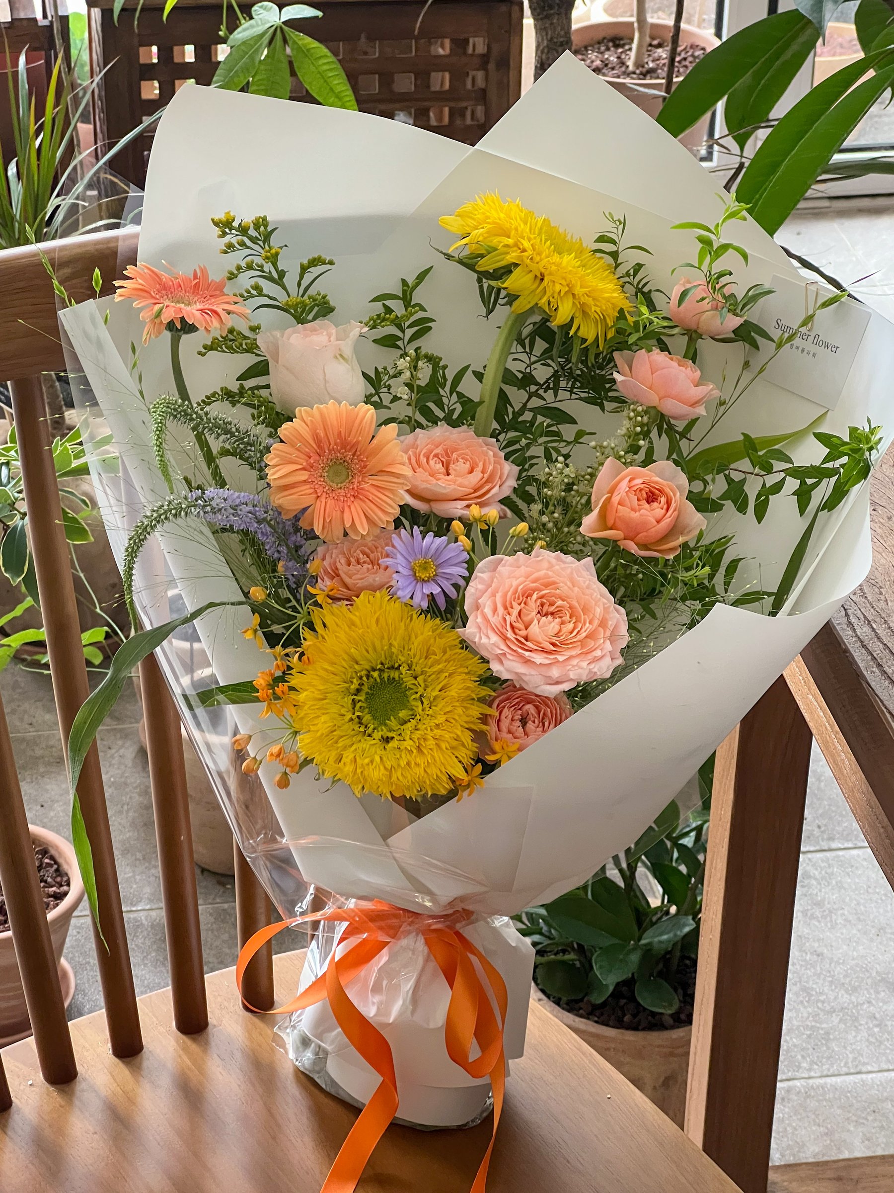 꽃다발 M 기본 2 배민 장보기∙쇼핑