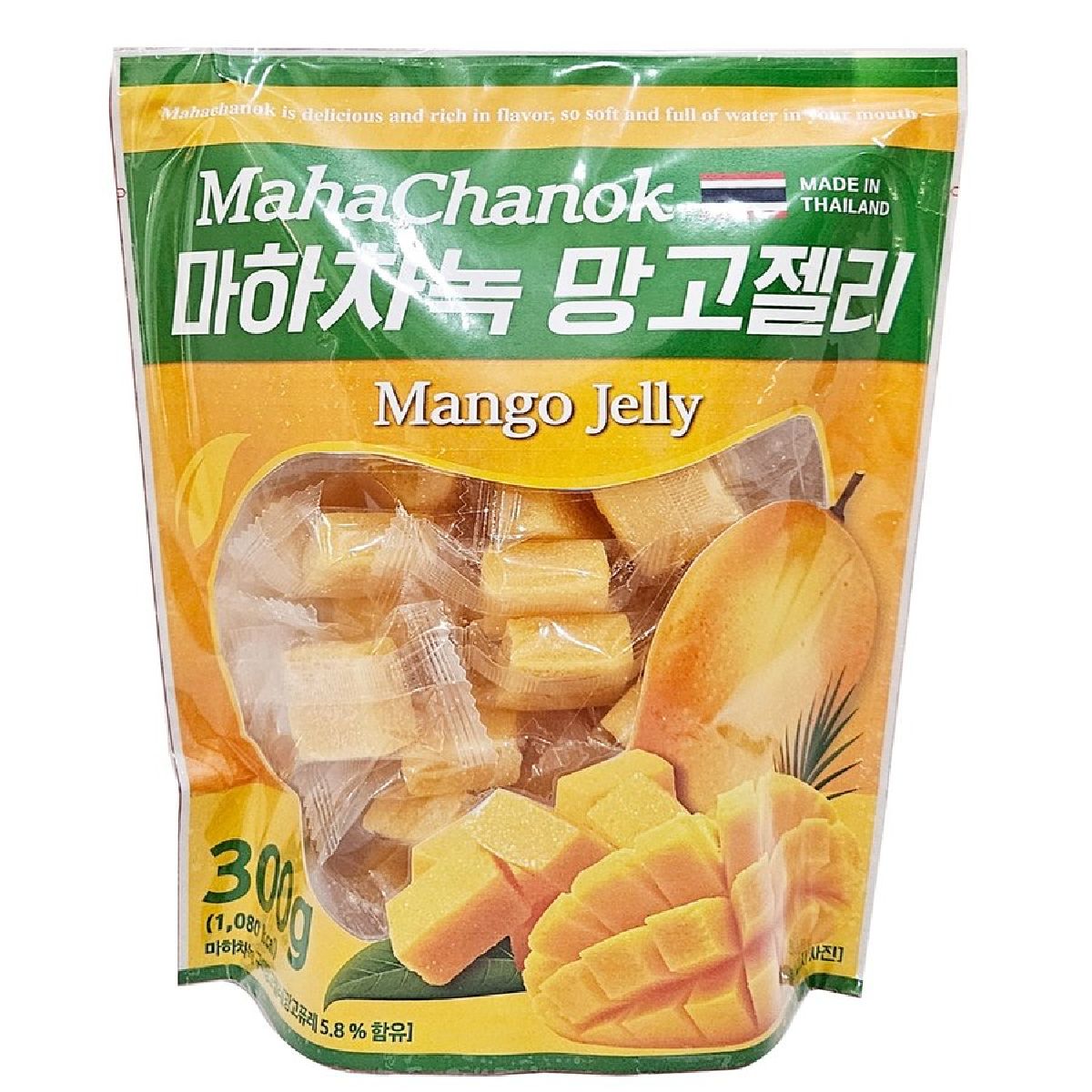 마하차녹 구미망고젤리 300g 배민 장보기∙쇼핑