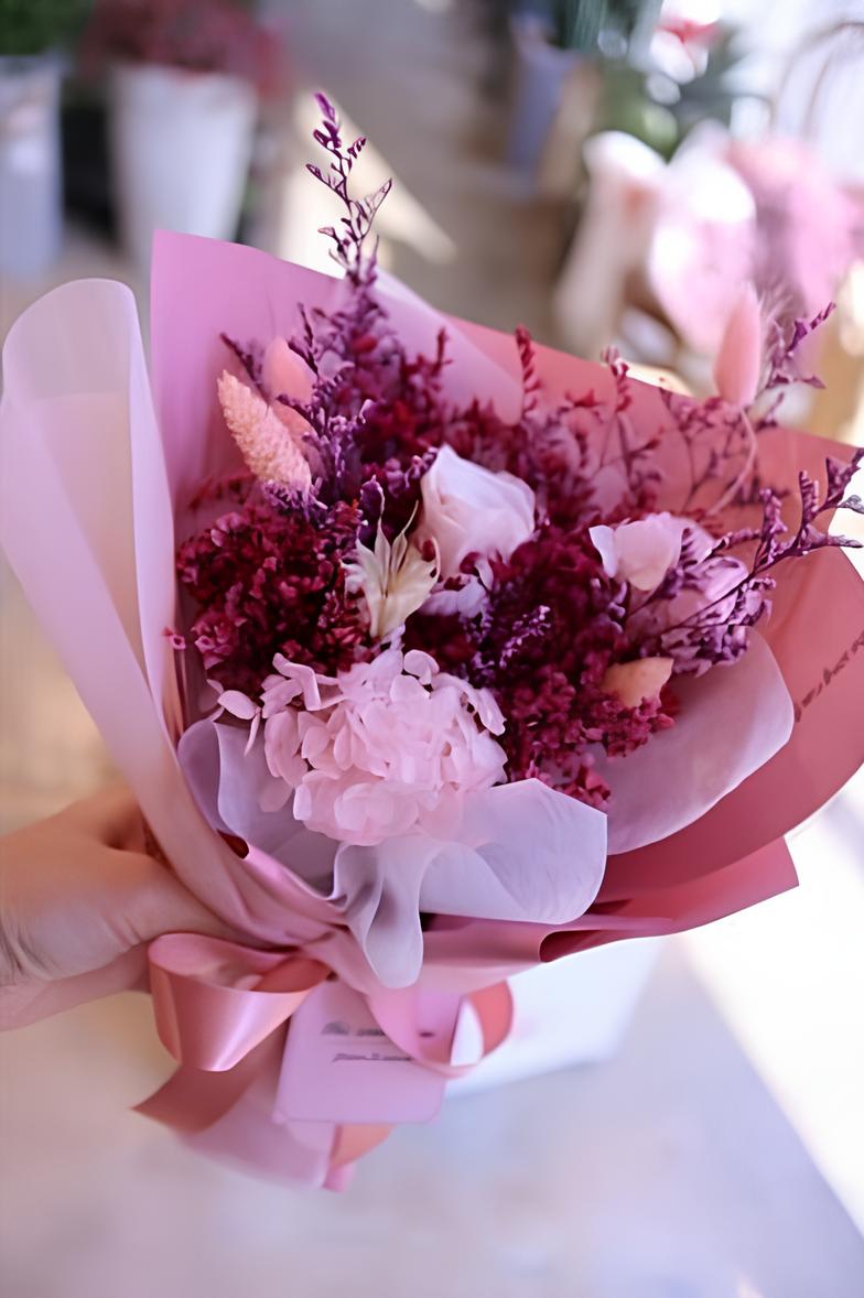 미니 조화 꽃다발 배민 장보기∙쇼핑