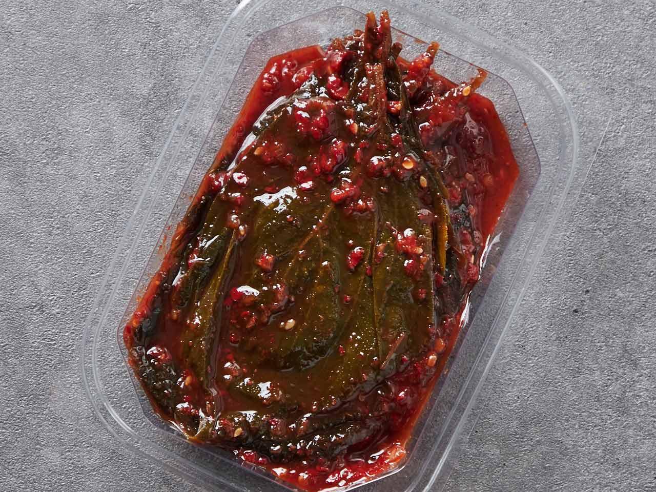 양념절임깻잎 1팩 배민 장보기∙쇼핑