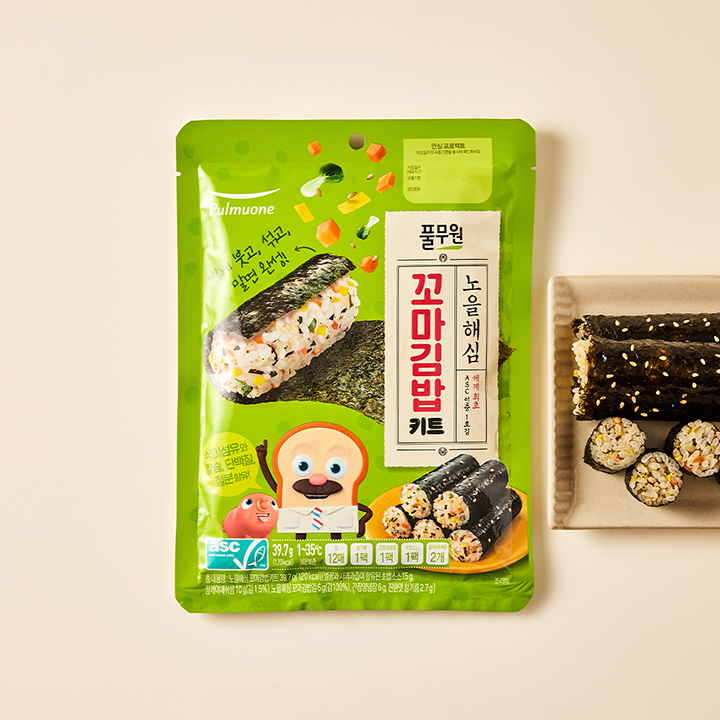 풀무원 꼬마김밥키트 397g 배민 장보기∙쇼핑