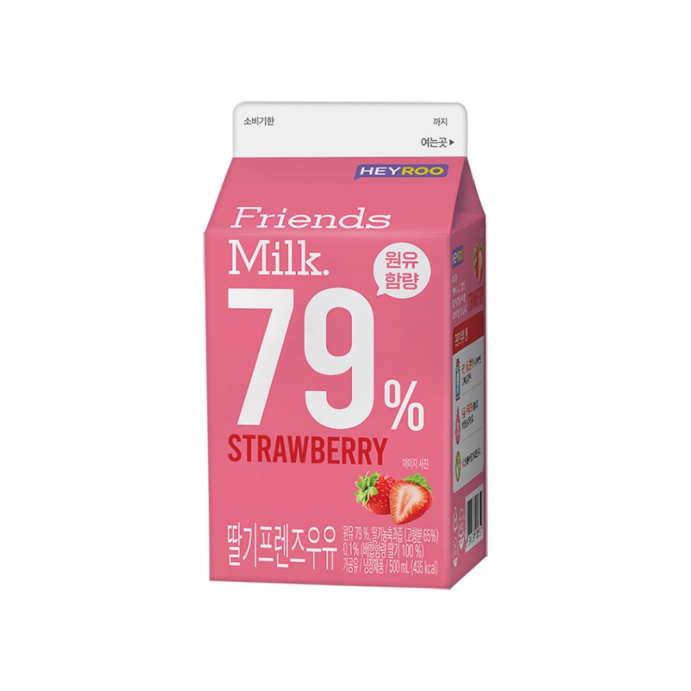 HEYROO딸기프렌즈500ml | 배민 장보기∙쇼핑