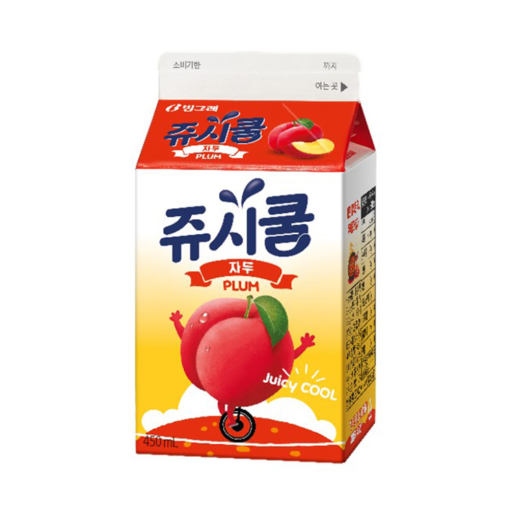 빙그레쥬시쿨자두450ml 배민 장보기∙쇼핑